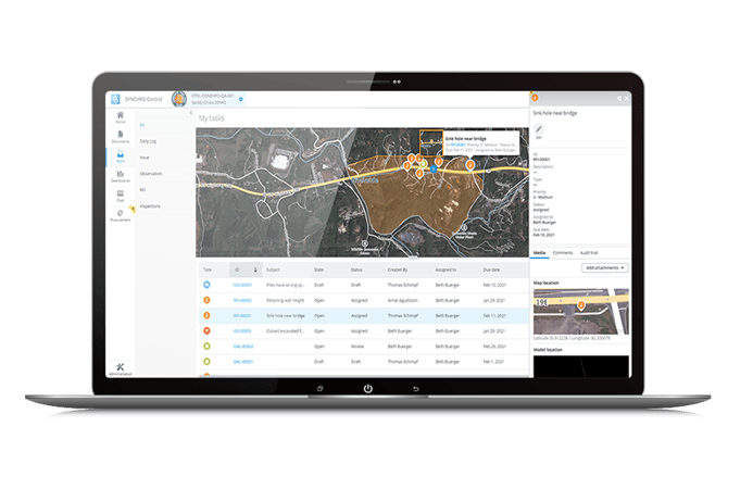 SYNCHRO Field | Manage Your Project From The Field