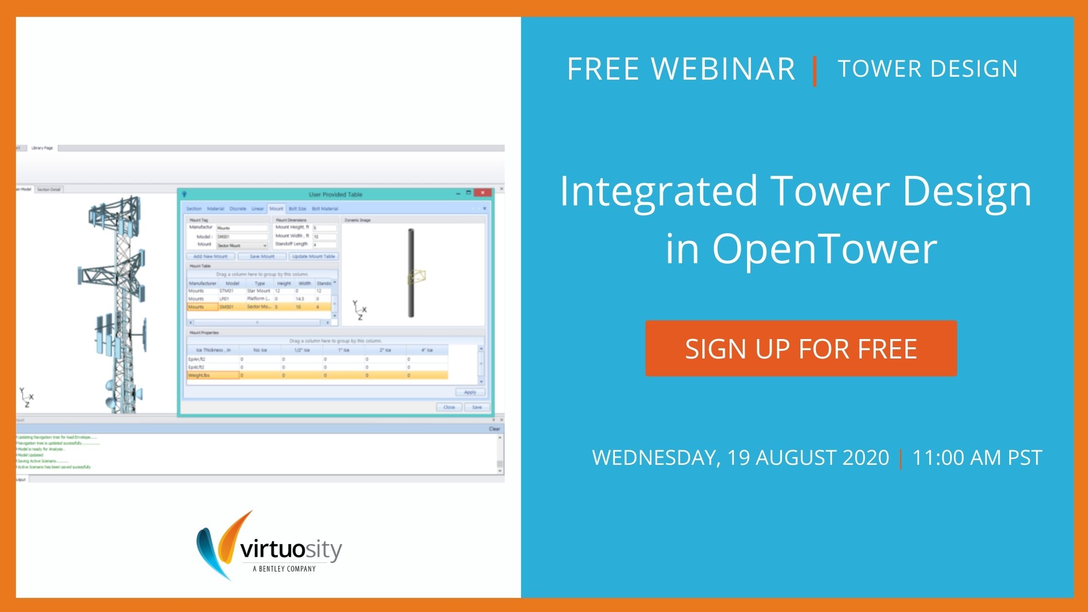 Webinar - Integrated Tower Design in OpenTower