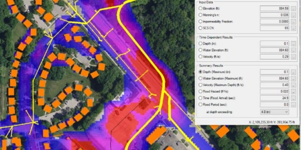 Webinar | 2D Hydraulic Modeling in SewerGEMS