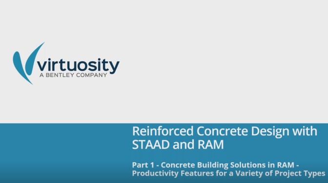 Watch OnDemand Webinar Series - Reinforced Concrete Design with STAAD ...